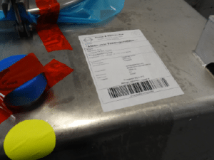 Printing Labels End of Lane - Ovotrack